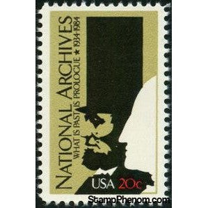 United States of America 1984 Abraham Lincoln, George Washington ...