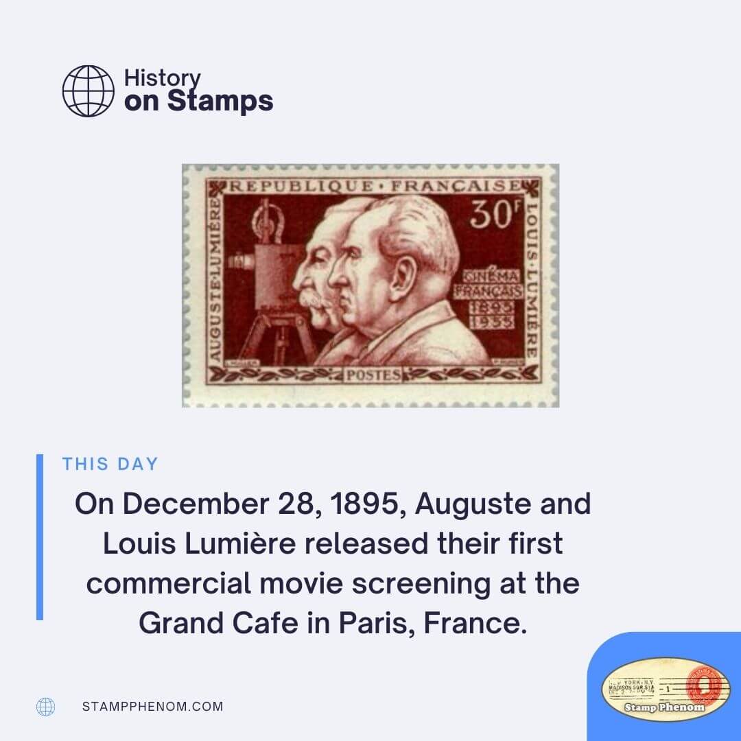 This Day on December 28: Auguste and Louis Lumière released their firs ...
