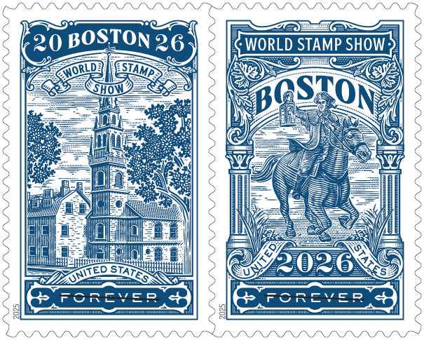 New USA Stamp Release! USPS To Release Stamps Celebrating Boston 2026 ...