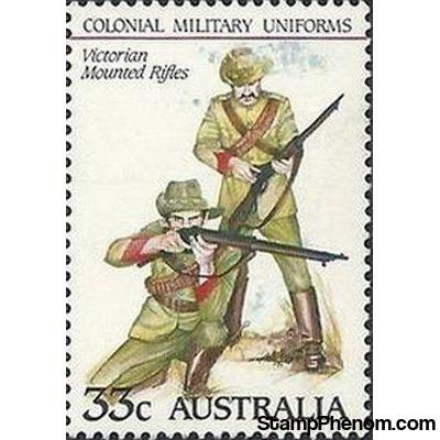 Australia 1985 Colonial Military Uniforms (19th century) – StampPhenom