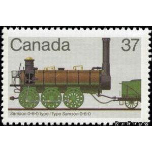 Canada 1983 Timothy Hackworth's Locomotive "Samson", 1838 – StampPhenom