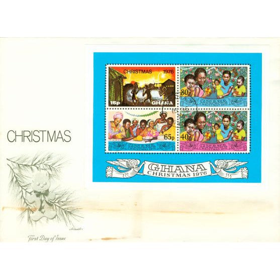 Christmas 1976 Lot 2, Ghana, 1976 – StampPhenom