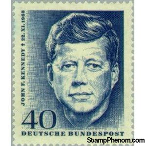 Germany 1964 John F. Kennedy (1917-1963) – StampPhenom