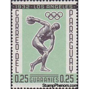 Paraguay 1962 Statue of Myron – StampPhenom