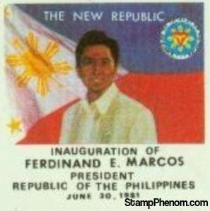 Philippines 1981 Inauguration of Ferdinand E. Marcos, 40s, Imperforate ...
