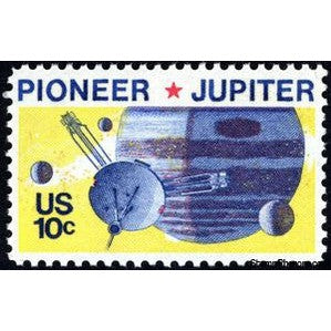 United States of America 1975 Pioneer 10 Passing Jupiter – StampPhenom