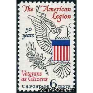 United States of America 1969 The American Legion - Eagle from Great S ...