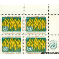 United Nations Freedom From Hunger , 4 stamps – StampPhenom